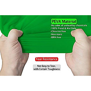 Lime Green Plastic Tablecloths 2 Pack Light Green Disposable Table Covers 54 x 108 Inch Shower Party Tablecovers PEVA Fruit Green Table Cloths for Birthday Wedding Parties 8 ft Rectangle Table Use