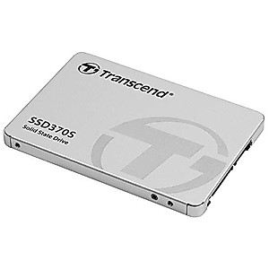Transcend 64GB SSD370S 2.5" SATA3 SSD, Solid State Drive, Guaranteed Endurance and Reliability, Dram Cache, MLC - TS64GSSD370S