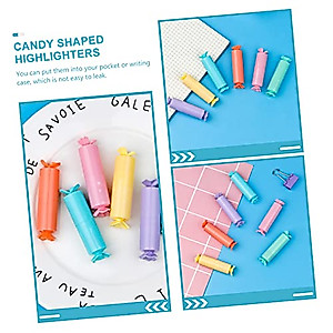 Tofficu 48 Pcs Marker Pen Portable Fluorescent Pens Highlighters School Supplies Mini Markers Decorative Marking Pens Painting Scrapbook Pens Painting Pens Highlighter Bulk Drawing Pens