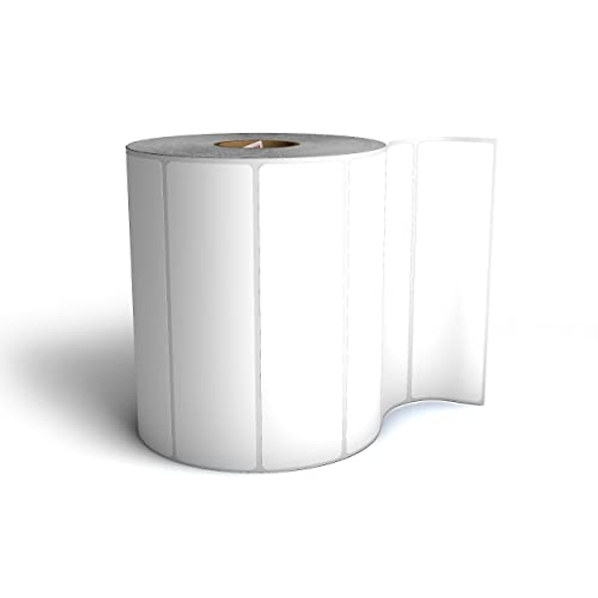 800540-105 Compatible KENCO® Brand 4 inch x 1 inch with perf Direct Thermal Labels to fit Eltron or Zebra Printers. 1 in. Core, 1,310 Labels Per Roll, 12 Rolls Per Case