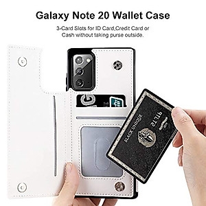 VHPVHP Uterus Pink Designed for Galaxy Note 20/20 Ultra, Luxury PU Leather Case Stand Function Protective Phone Case Cover