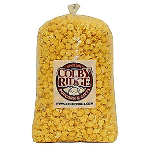 Colby Ridge 8 Gal. (128 Cups) Popcorn Sampler White, Caramel, Cheese, and Rainbow Popped Popcorn