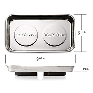 TEKTON 9-1/2 Inch Rectangle Magnetic Parts Tray | 1903