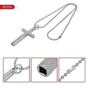 Dilwe Drum Tuning Key, 6mm Metal Tuning Wrench with Chain Drum Skin Tuner Necklace