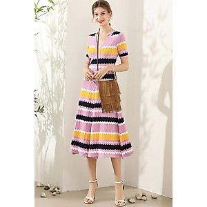 Sunwel Fashion Triple Layers Fringe Cell Phone Bag Mini Tassel Purse Crossbody & Shoulder Bag for Girls Women