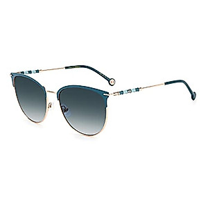 Carolina Herrera Gradient Dark Green Square Ladies Sunglasses CH 0037/S 0PEF 08 58