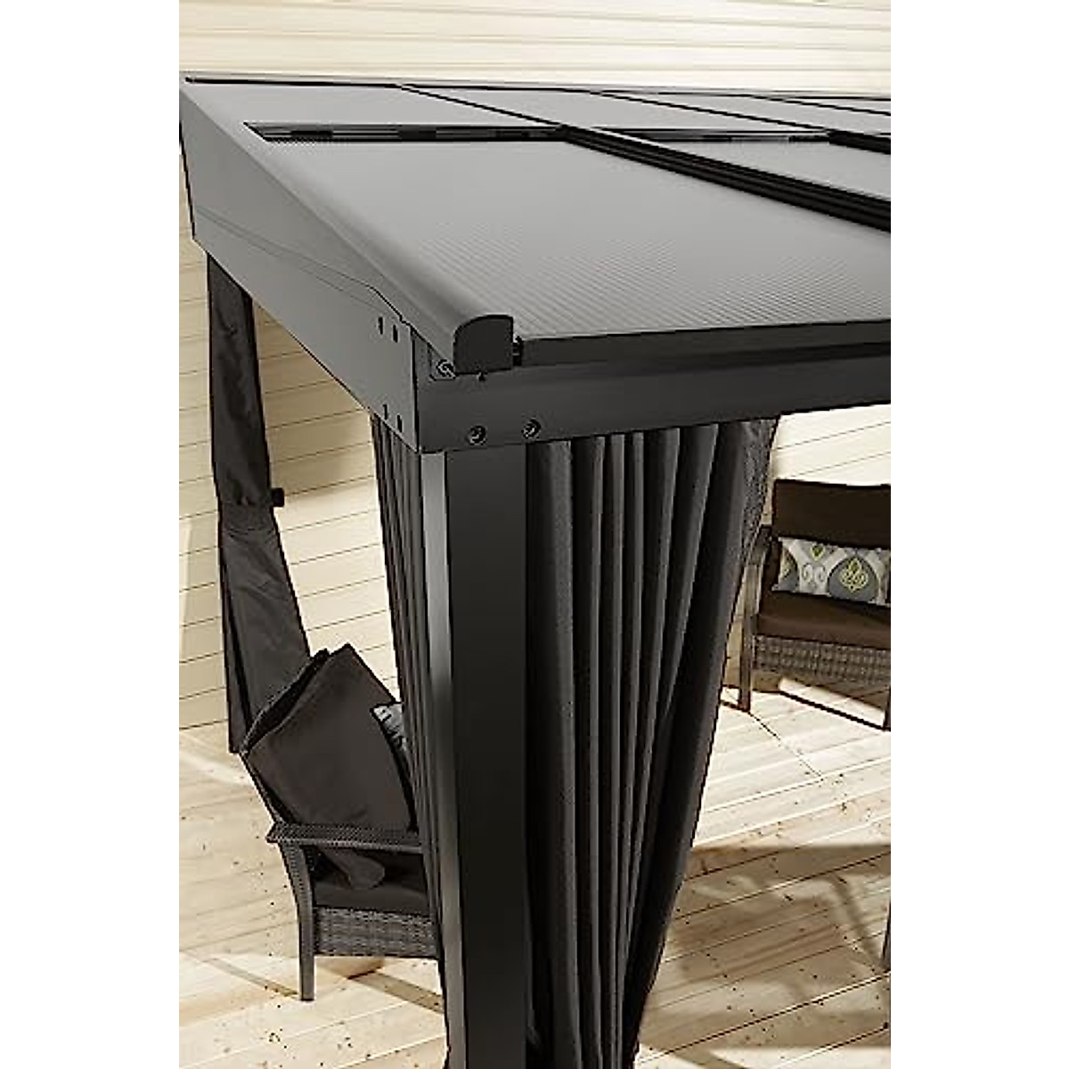 Sojag Pompano 10 Ft. X 10 Ft. Wall Gazebo