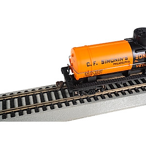 Bachmann Trains - 40’ Single Dome Tank CAR - C.F. SIMONIN'S SONS, INC. #20157 - HO Scale