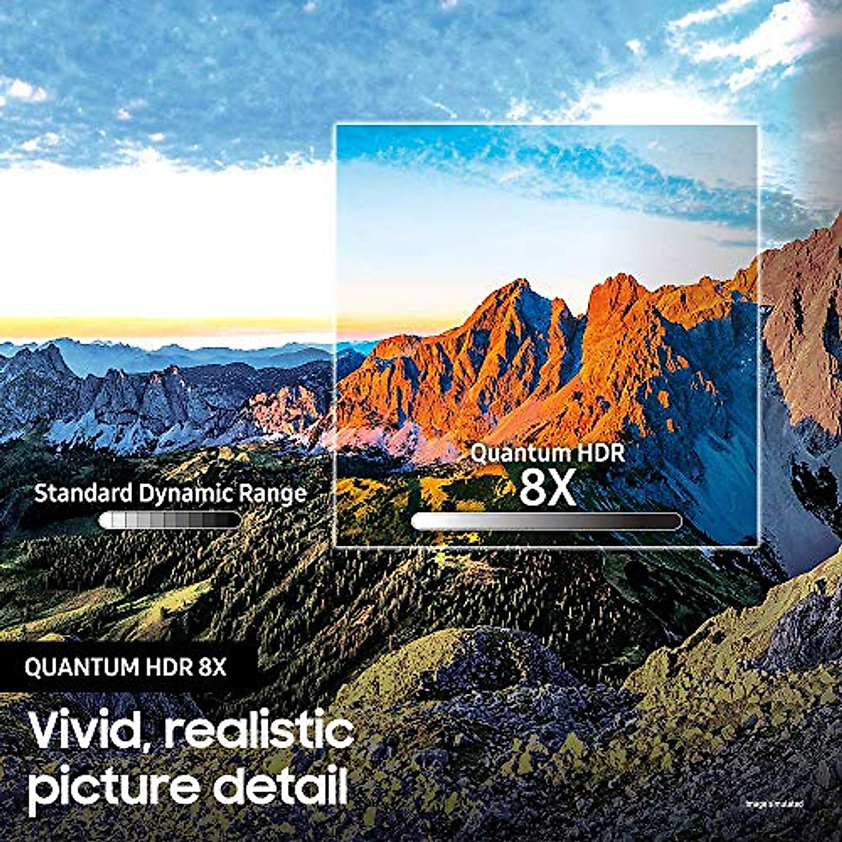 Samsung Q70 Series 65-Inch Smart TV, Flat QLED 4K UHD HDR - 2019 Model