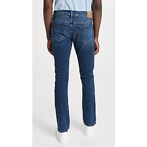 PAIGE Men's Federal Transcend Vintage Slim Straight Jeans, Milburn, Blue, 31