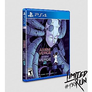 Axiom Verge 1 & 2 Double Pack (Limited Run #430 Alternative Cover) - PlayStation 4