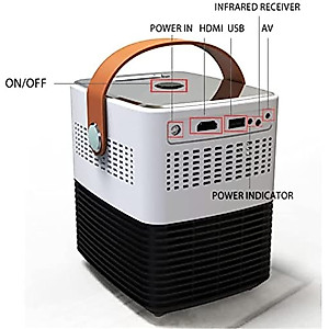 Feilx Mini Projector 2022 Upgraded Portable Video-Projector,Smart Projector Optional Support 1080p HD LED Portable Mini Projector WiFi for Home Theater Gaming Cinema