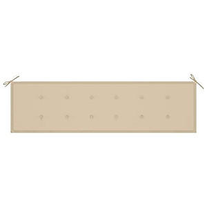 imasay Garden Bench Cushion Beige 70.9"x19.7"x1.2"