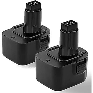 2 Pack Battery Replacement Battery Compatible with Dewalt 12V Battery 3.6Ah DC9071 DW9072 DW9071 DE9074 DE9037 DE9071 DE9072 DE9075 for 12 Volt Battery Cordless Power Tool