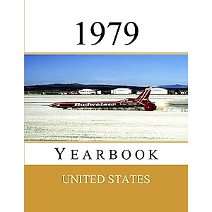 1979 US Yearbook: Original book full of facts and figures from 1979 - Unique birthday gift / present idea.