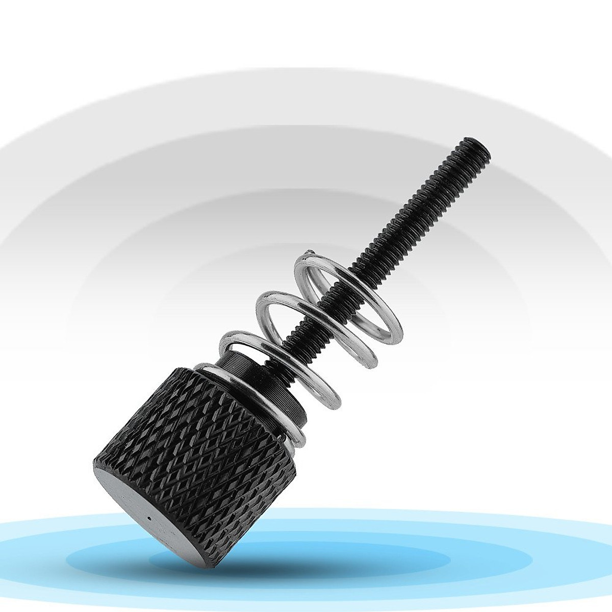 Rcher-R CPU Water Cooling Block Screw,4pcs Aluminum M3 Installation Screws for CPU Water Cooling Block for Intel 1150/1151 / 1155/1156 / 1366/775(Black)