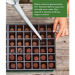 Burpee 72 Count Coir Seed Starting Pellet 22.5mm