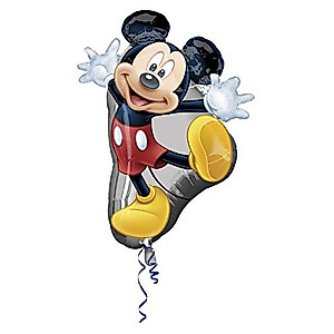 Anagram International Mickey Full Body Shop Party Balloon, 31", Multicolor