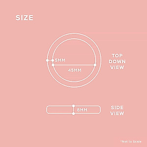 Gimme Beauty - Any Fit No Damage Hair Ties - Blondie - Seamless Microfiber Hair Elastic - Hair Accessories With All Day Hold - No Snagging, Dents, or Breakage Hair Tie Pack (9 Count)