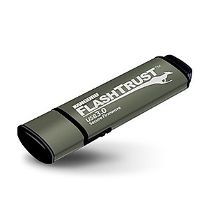 Kanguru Flash Trust – 16GB Secure Firmware Flash Drive – Write Protect Switch – SuperSpeed USB 3.0