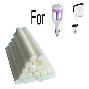 20-Pack Car Diffuser Sponges Refill Sticks Humidifier Filter Wick Replacement, Absorbent sponge sticks, 2.75 X 0.31 Inch for Car Mini Humidifier Ultrasonic Aroma Diffuser
