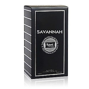 Hybrid & Company SAVANNAH Cologne for Men Eau De Toilette Natural Spray Masculine Scent 3.4 Fl Oz