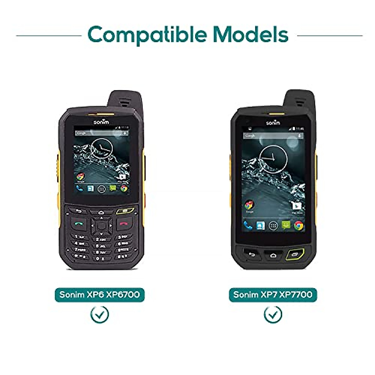 TUSITA Magnetic Charger Compatible with Sonim XP5 XP6 XP7 XP5700 XP6700 XP7700 - USB Charging Cable 5ft 150cm