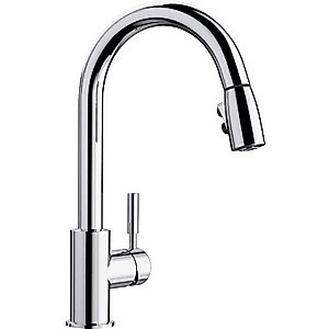 Blanco 441761 1.5 GPM Sonoma Faucet with Pull-Down Spray, Polished Chrome