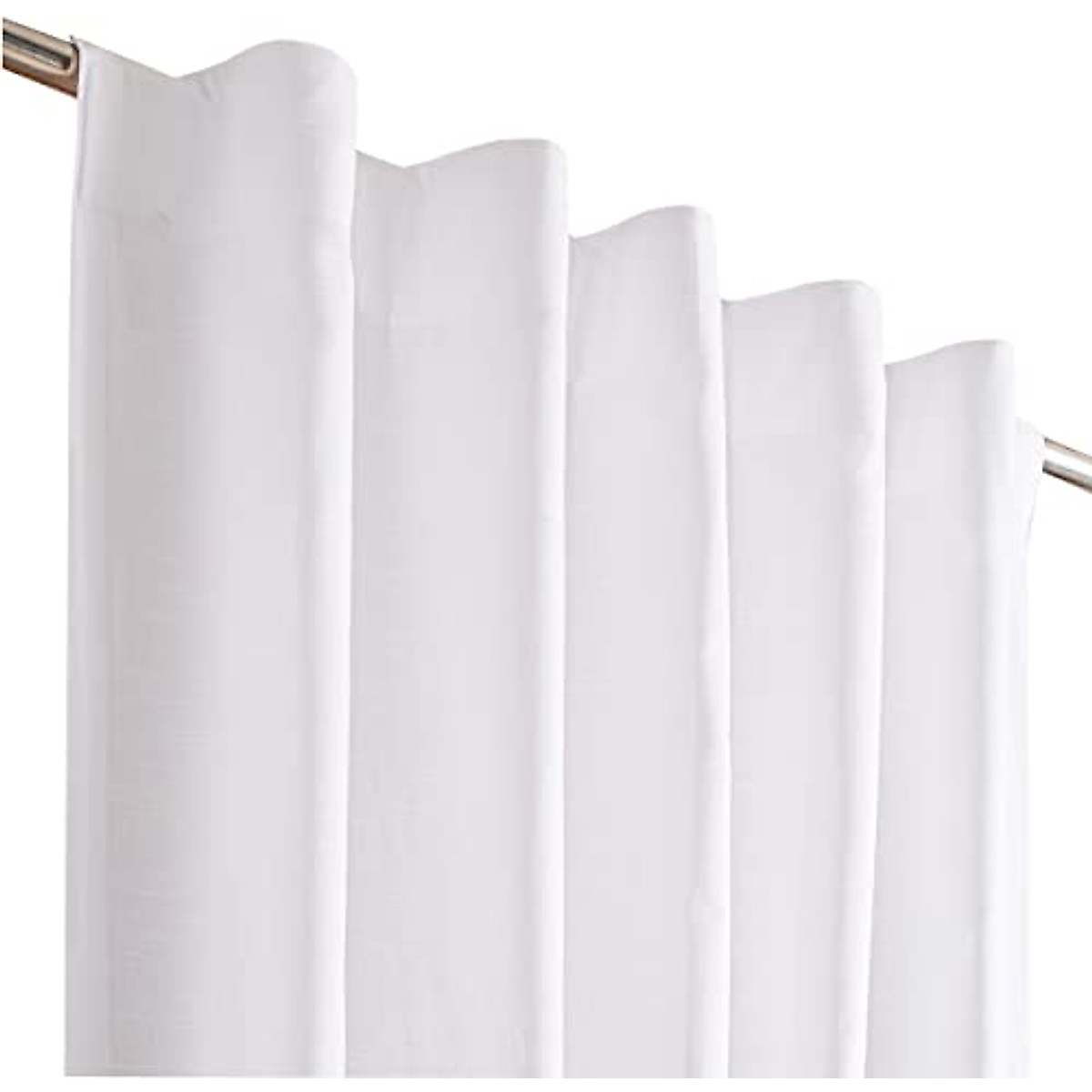 96 inch Curtains,White Cotton Curtains,White Curtains, Curtains & Drapes,Drapes,Farmhouse Curtains for Living room,Tab Top Curtains,Curtains Tab Top,Living room Curtains,White Curtains Long-50x96