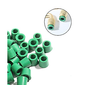 ESEWALAS 100pcs Rubber Gasket,Rubber Manifold Repair Sealing O Ring Kit,Air Conditioning 1/4'' Charging Hose O Ring Rubber Repair Replacement Washer,for A/C Refrigeration Charging Hose