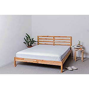 HOSPITOLOGY PRODUCTS Box Spring Encasement - Zippered Bed Bug Dust Mite Proof Hypoallergenic - Sleep Defense System - Split King - 39" W x 80" L - Set of 2 for Split Box Spring ONLY