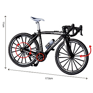 Hand Soldering Home Decor Cast Iron Wires and Screws Statue/Figurine Bicycle Rider/Bicycle Bike Race Handicraft Works (8")