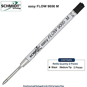 2 Pack - Schmidt easyFLOW 9000 - Black Ink