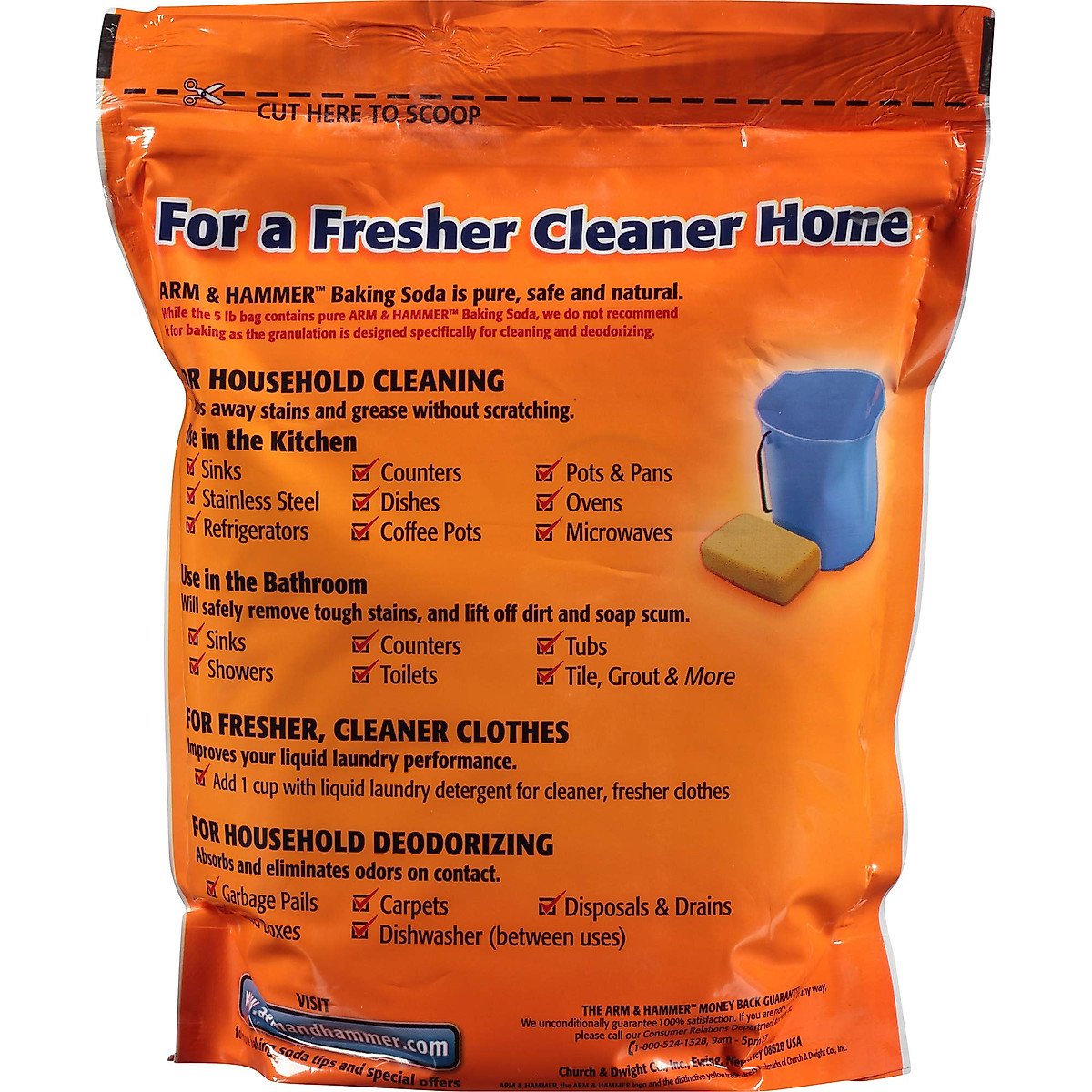 Arm & Hammer Pure Baking Soda, 5 lb