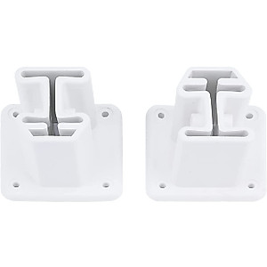 Pool Ladder Flanges for Heavy Duty Resin in-Pool above Ground Swimming Pool Ladder (2 Pack)