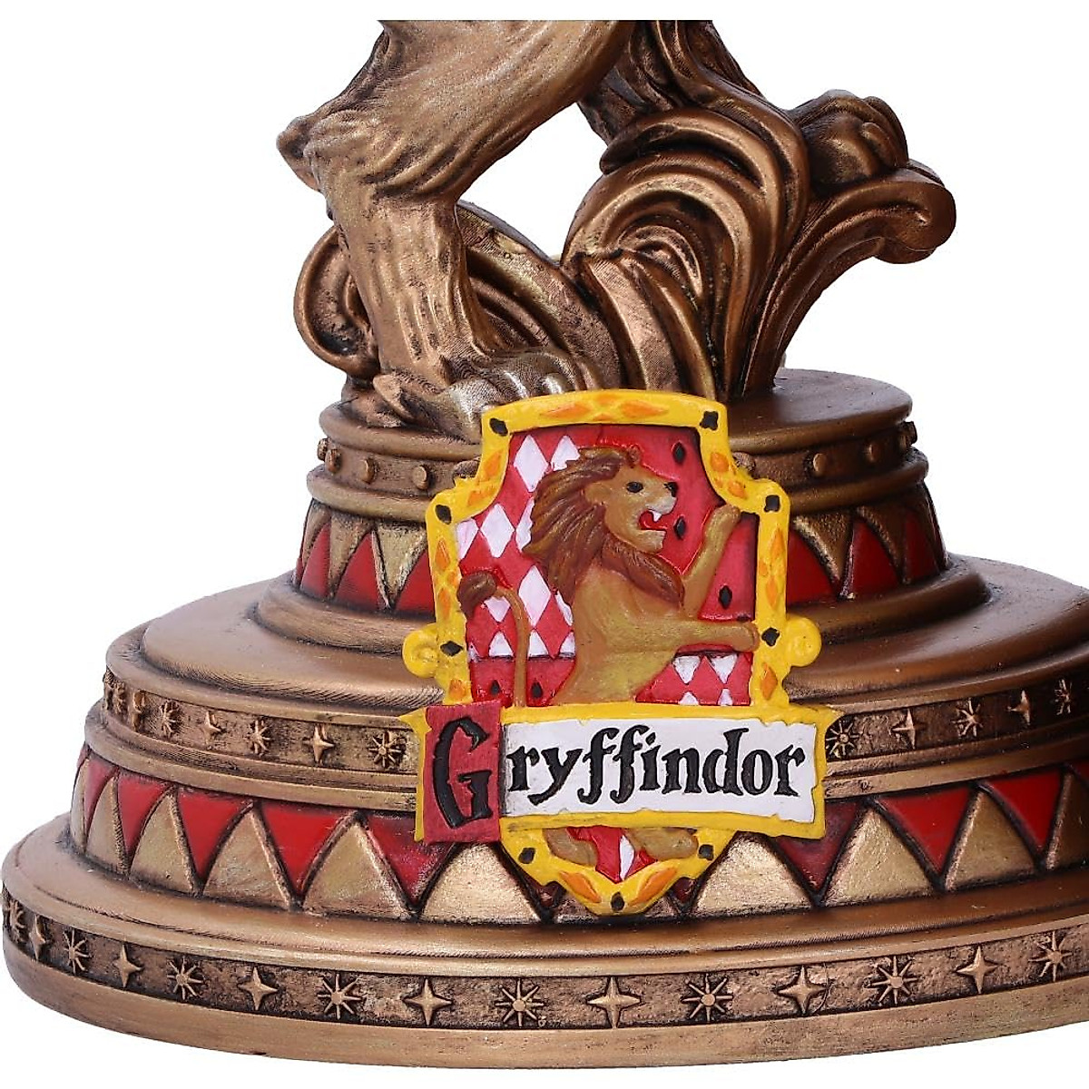 Nemesis Now Officially Licensed Harry Potter Gryffindor Bookend 20cm, Resin, Gold