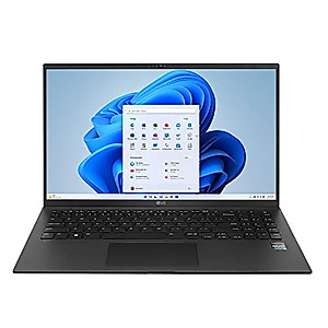 LG gram 15.6” Lightweight Laptop, Intel 13th Gen Core i7, Windows 11 Home, 16GB RAM, 512GB SSD, Black
