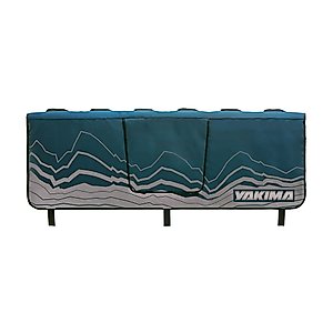 Yakima Gatekeeper Full Size Truck Bed Large Trunk Tailgate Bicycle Rack Pad with Soft Felt Backing, Cradles, and Buckles for 6 Bikes, Cascade Blue