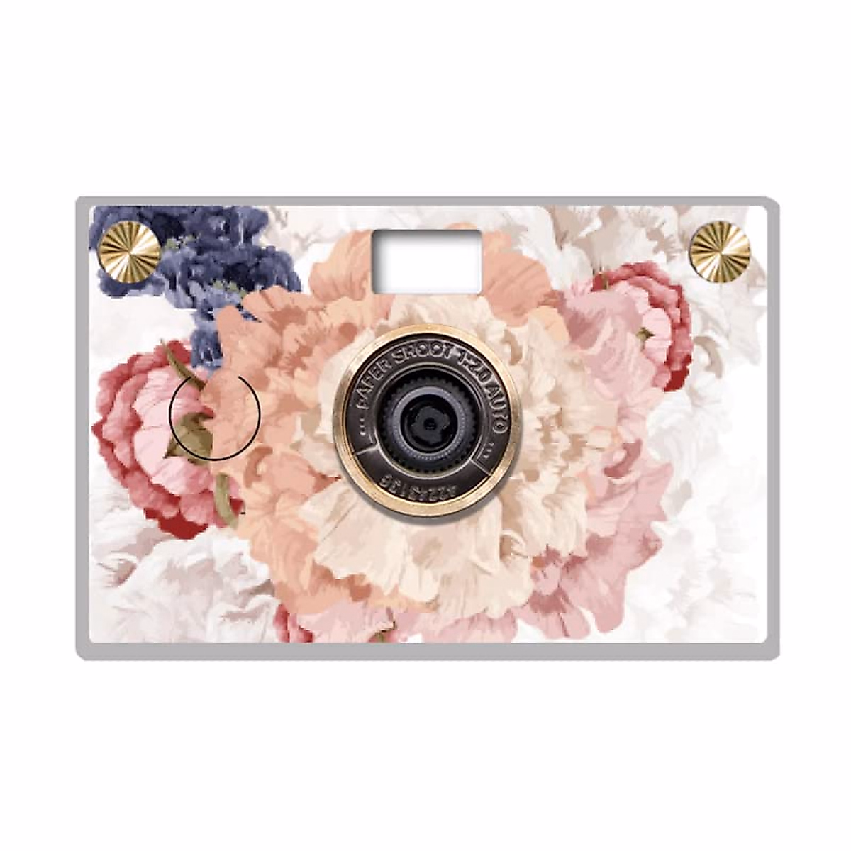 Paper Shoot Camera | Case Only - (Multiple Designs) Summer Bloom Peony