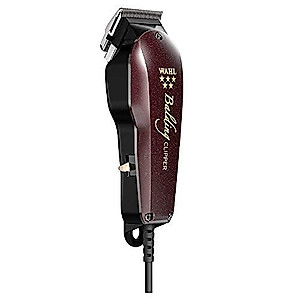 Wahl Professional 5-Star Balding Clipper with V5000+ Electromagnetic Motor and 2105 Balding Blade for Ultra Close Trimming, Outlining and for Full Head Balding for Professional Barbers - Model 8110