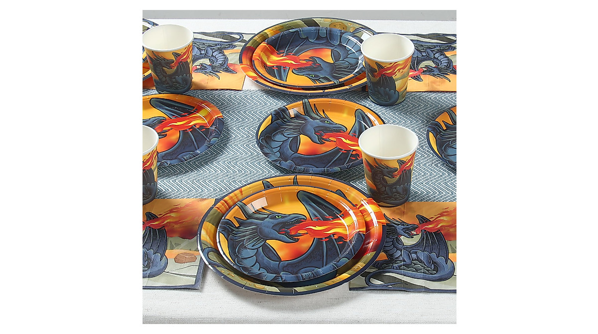 Dragon Party Supplies for Kids - Birthday Decorations