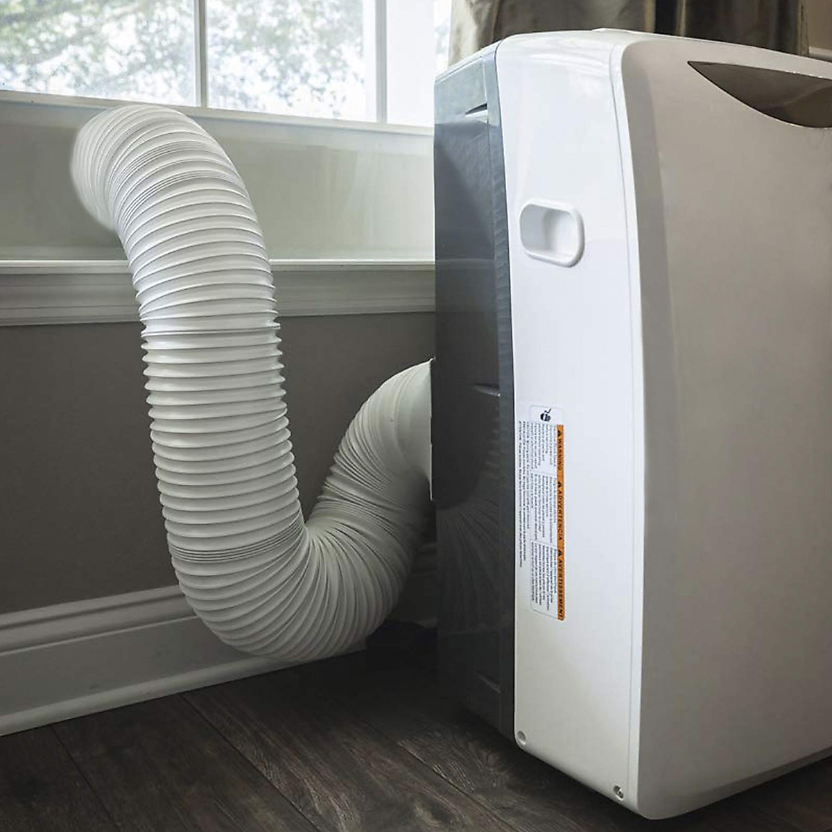 BJADE'S Air Conditioner Hose,Portable Air Conditioner Exhaust Hose 5.9" Diameter - 78" Long,Anti-Clockwise Compatible with Delonghi,Haier,LG and More