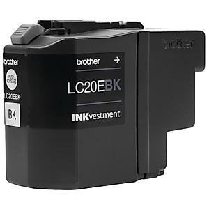 Brother LC20EBK Super High Yield Black Ink Cartridge