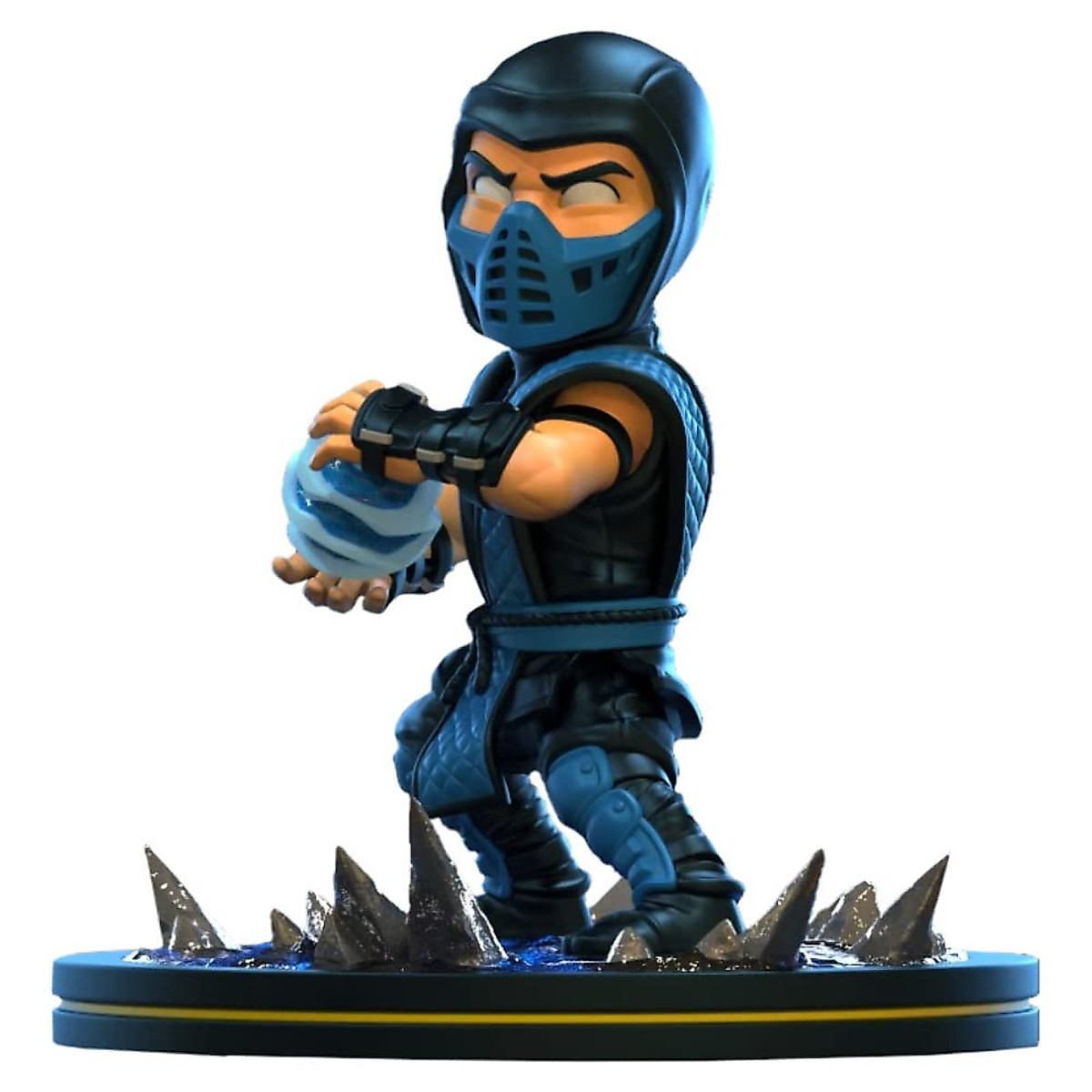 QMx Quantum Mechanix Mortal Kombat Sub-Zero Q-Fig Blue 4 inches