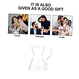 Pour over Coffee Maker Manual Espresso Machine Espresso Machines for Home Stainless Steel Espresso Maker Drinking Pitchers Metal Tea Kettle Hand Drip Coffee Tea Pot Coffee Holder teapot