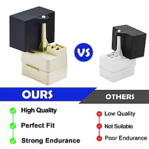 W10613606 Refrigerator Compressor Start Relay and Capacitor Compatible with Whirlpool Ken-More Kitchen-Aid fridges Replace W10416065 AP5787784 PS8746522 3023300 67003186