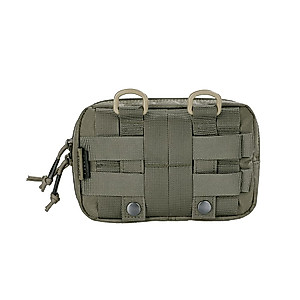 EXCELLENT ELITE SPANKER Tactical Molle Admin Pouch Compact Utility EDC Tool Bag with Shoulder Strap Nylon Belt Waist Bag for Tactical Accessories (RGN)