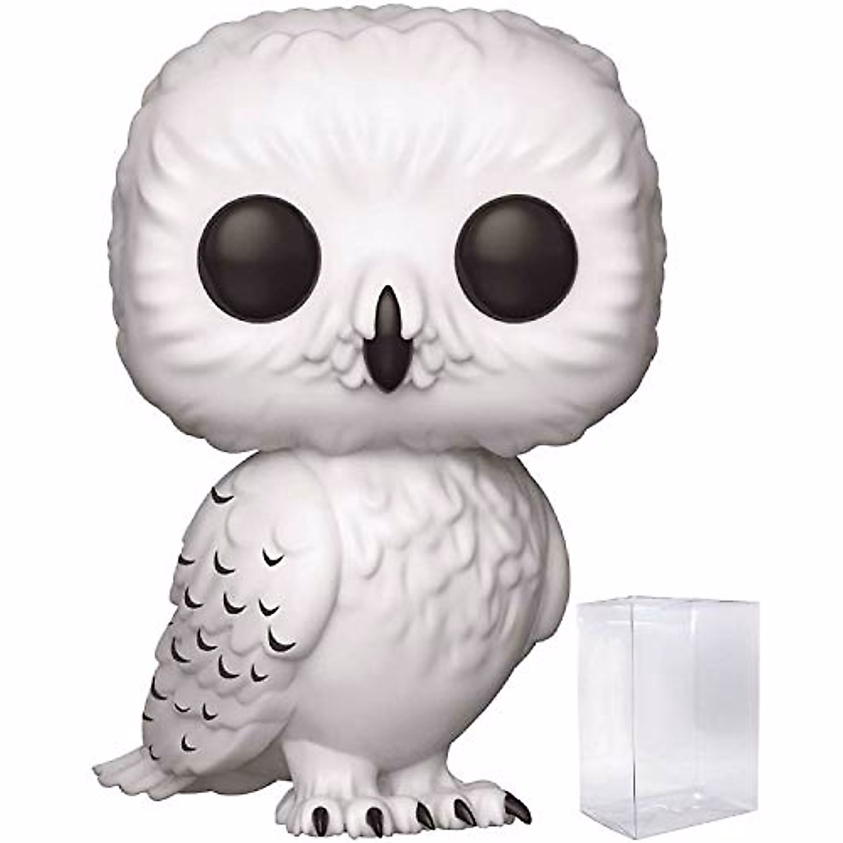 HARRY POTTER - Hedwig (Owl) Funko Pop Vinyl Figure (Bundled with Compatible Pop Box Protector Case), Multicolored, 3.75 inches