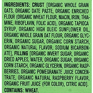 Gerber Up Age Organic Grain & Grow Soft Baked Grain Bars Raspberry Pomegranate, 5oz