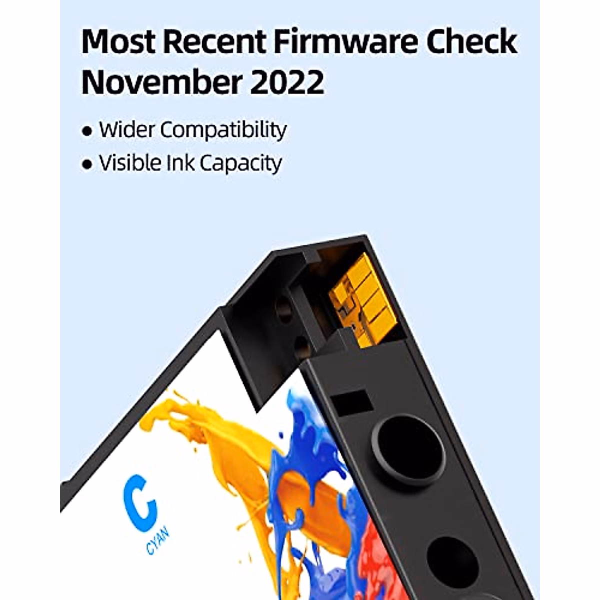 FASTINK Compatible 962XL Ink Cartridges Combo Pack,with Updated Chip,High Yield,Replacement for HP 962XL 962 XL,Works with HP OfficeJet Pro 9010 9015 9015e 9018 9018e 9025 9025e Printer